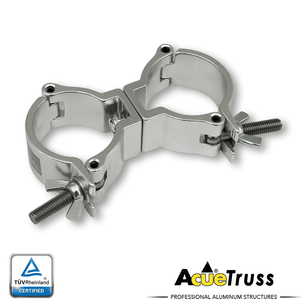 Heavy Duty Double "O" Swivel Clamp | Truss Accessories